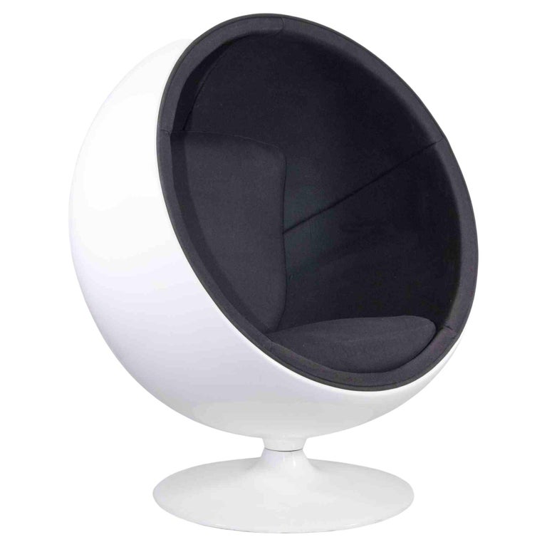 Vintage Ball Chair in the Style of Eero Aarnio, 1990s at 1stDibs