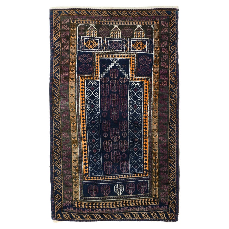 Vintage Balouch Rug For Sale at 1stDibs