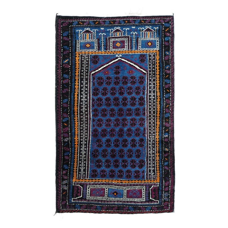 Vintage Balouch Rug For Sale at 1stDibs