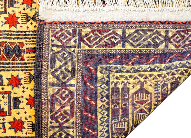 Vintage Baluchi Prayer Rug For Sale at 1stDibs