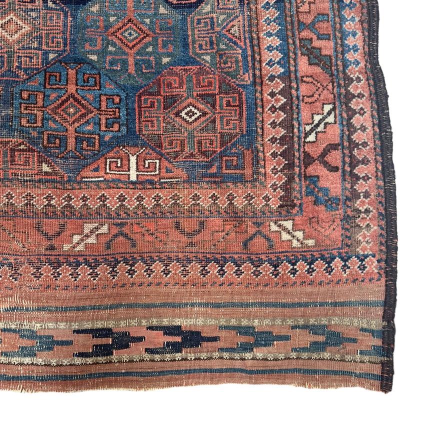 Vintage Baluchi Rug 7'8" x 4'2" For Sale at 1stDibs