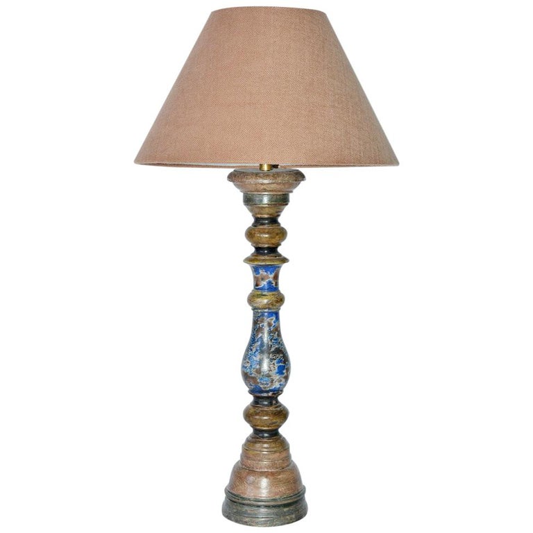 Vintage Baluster Table Lamp For Sale at 1stDibs