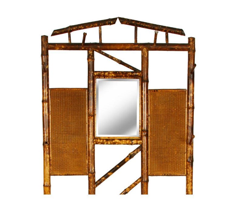 Vintage Bamboo English Hall Tree at 1stDibs