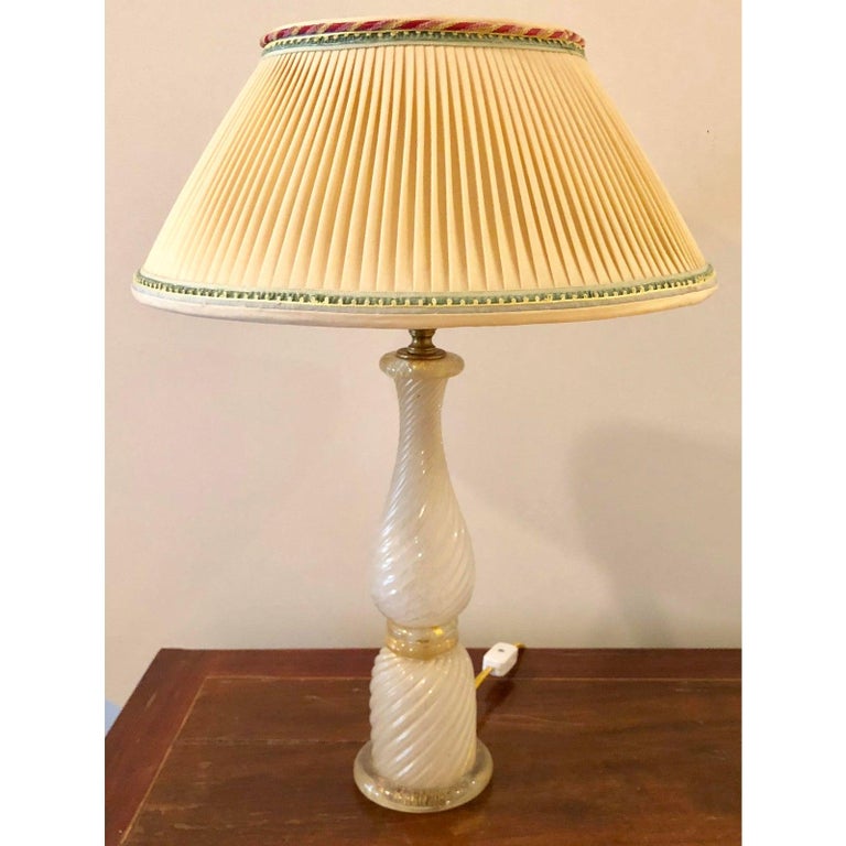 Vintage Barovier and Toso Murano Glass Table Lamp at 1stDibs | barovier ...