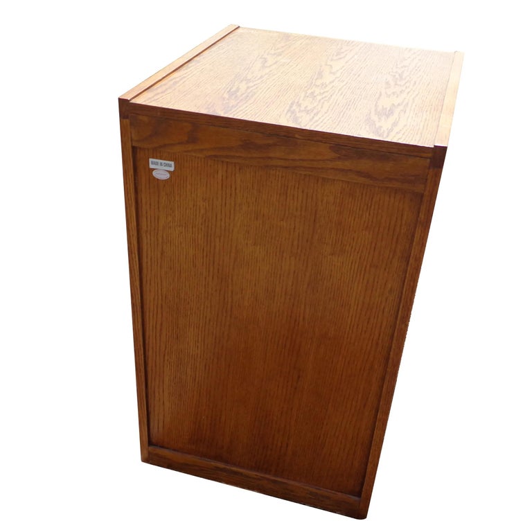 Vintage Barrister 2 Drawer File Cabinet For Sale at 1stDibs
