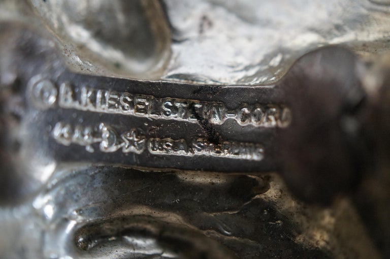 Vintage Barry Kieselstein Cord Sterling Silver Labrador Dog Lizard Belt ...