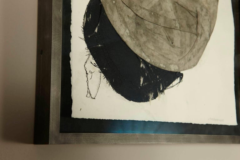 Vintage Baseball Cap Framed in Custom Made Steel Frame with AR Glass ...