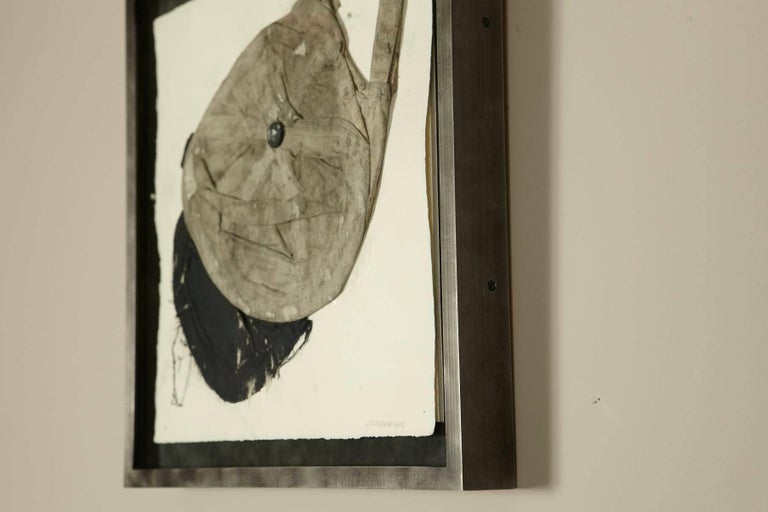 Vintage Baseball Cap Framed in Custom Made Steel Frame with AR Glass ...