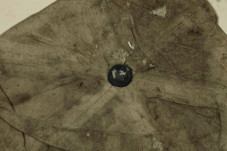 Vintage Baseball Cap Framed in Custom Made Steel Frame with AR Glass ...