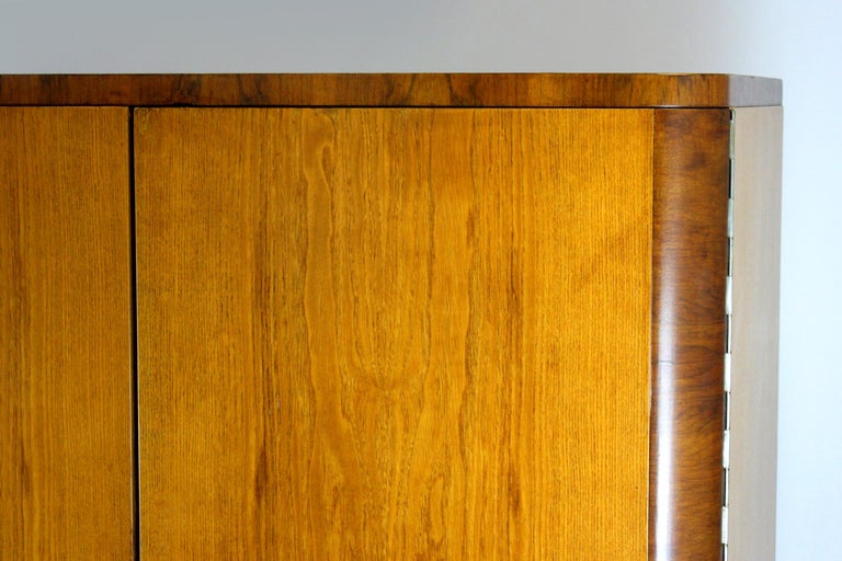 Vintage Bauhaus Chromed Tubular Steel Wardrobe from Hynek Gottwald ...