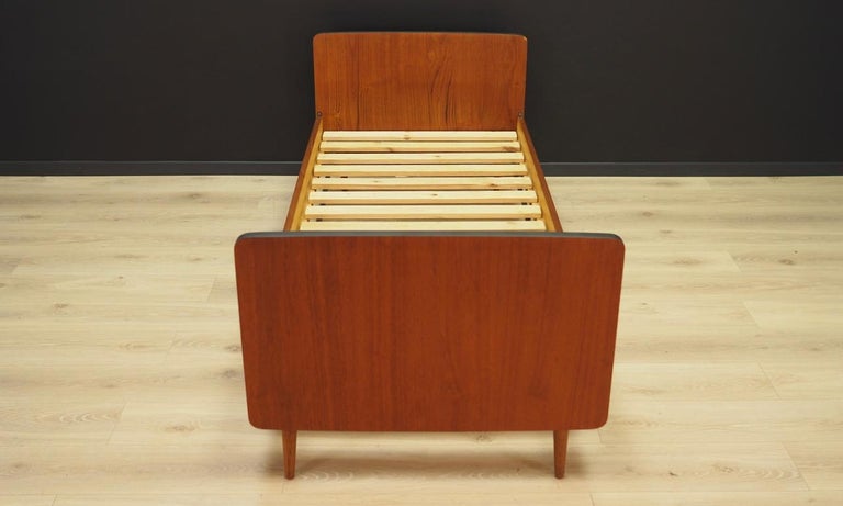 Vintage Bed Frame 1960-1970 Danish Design Retro at 1stDibs