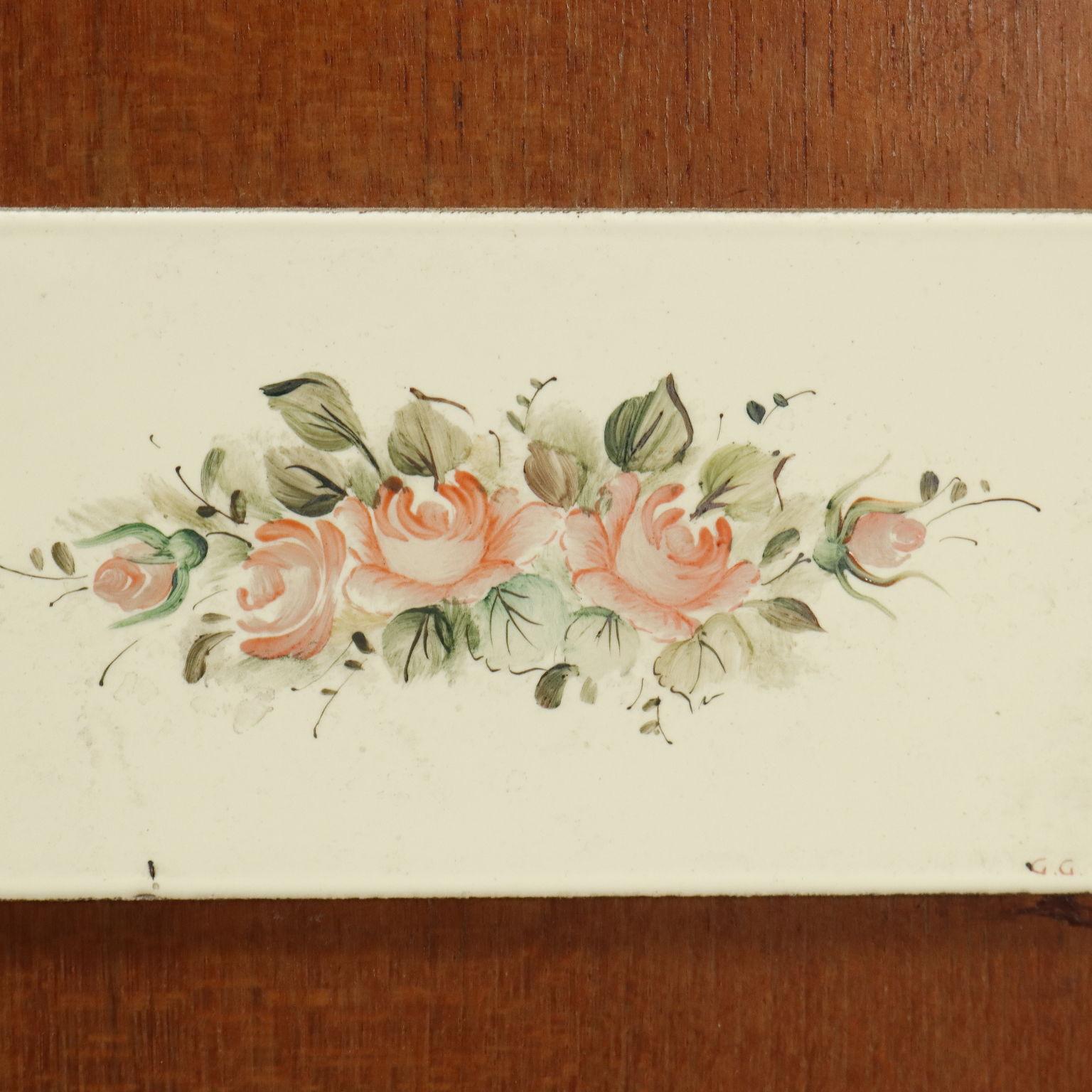 Vintage Bed from the 1950s-1960s Teak Marble For Sale at 1stDibs ...