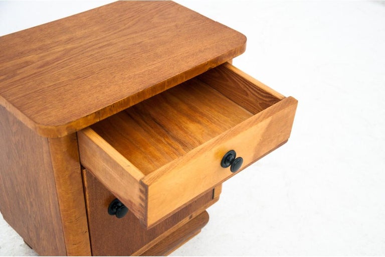 Vintage Bedside Tables, Poland, 1950s, After Renovation For Sale at 1stDibs