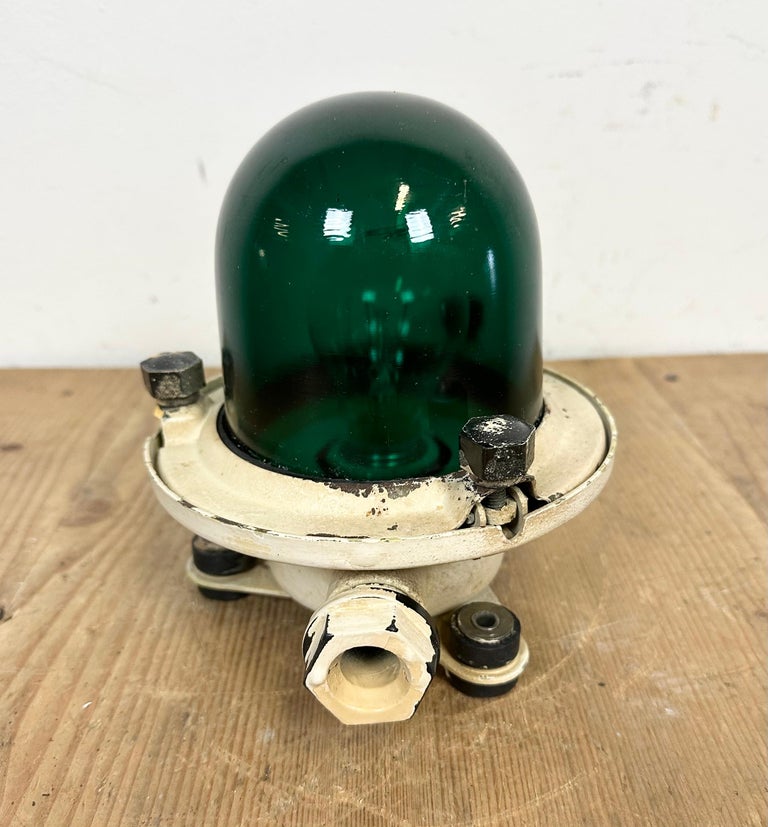 Vintage Beige Soviet Ship Ceiling or Wall Light, 1960s For Sale at 1stDibs