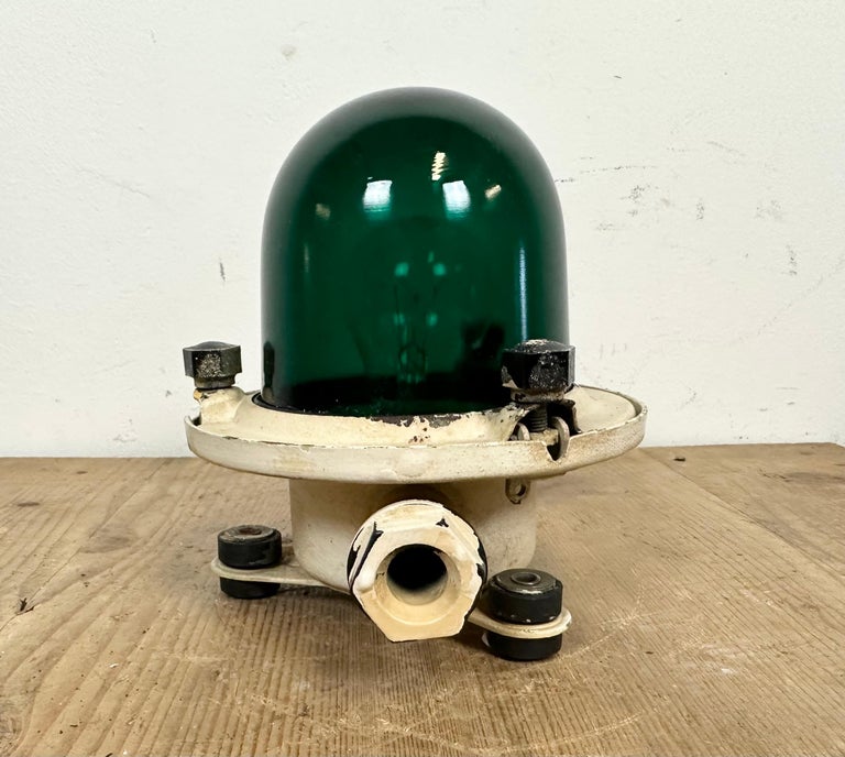 Vintage Beige Soviet Ship Ceiling or Wall Light, 1960s For Sale at 1stDibs
