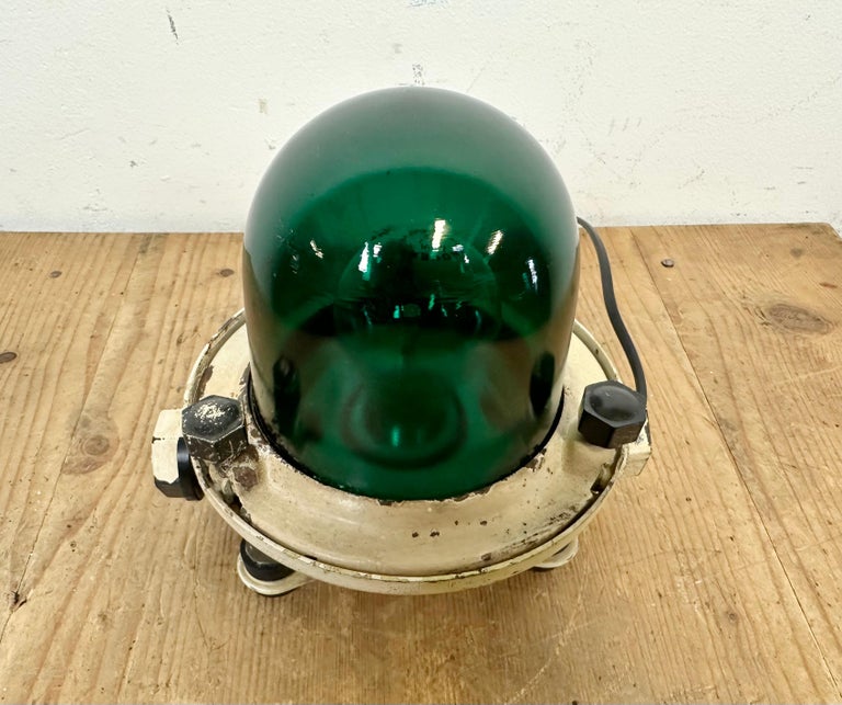 Vintage Beige Soviet Ship Ceiling or Wall Light, 1960s For Sale at 1stDibs