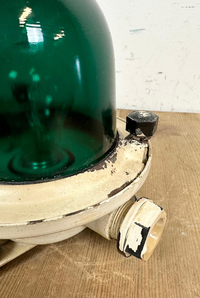 Vintage Beige Soviet Ship Ceiling or Wall Light, 1960s For Sale at 1stDibs