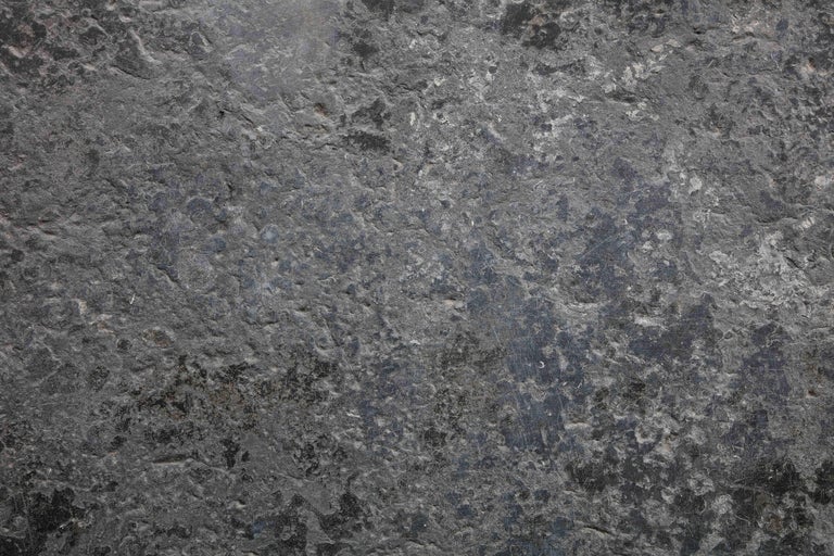 Vintage Belgian Bluestone Coffee Table with French Oak Base For Sale at ...