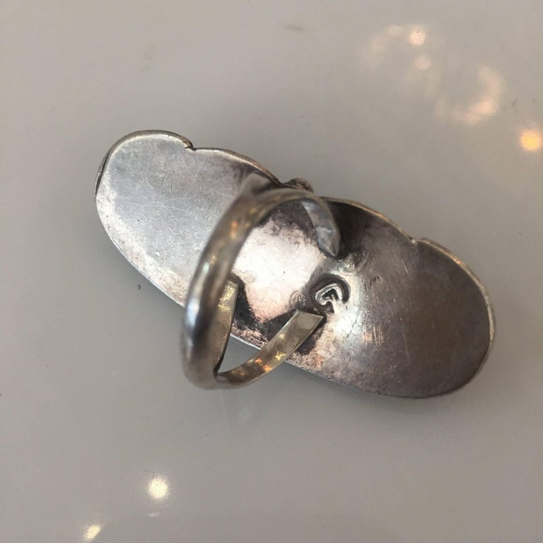 Vintage Bell Southwest Bell Trading Post Turquoise and Sterling Silver ...