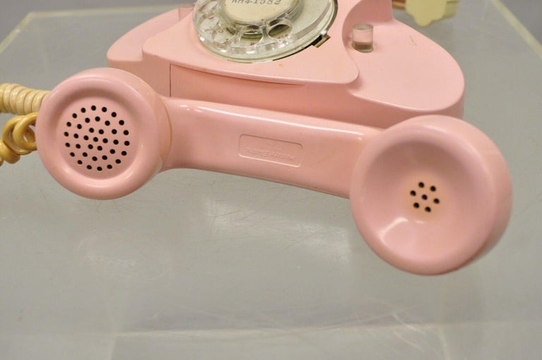 Vintage Bell System Pink "The Princess Phone" Rotary Dial Telephone at ...