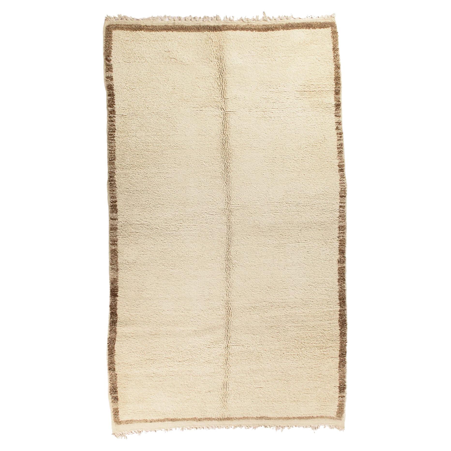 Vintage Beni Ourain rug / Moroccan Tribal Shag Rug 1970's, In Stock For ...