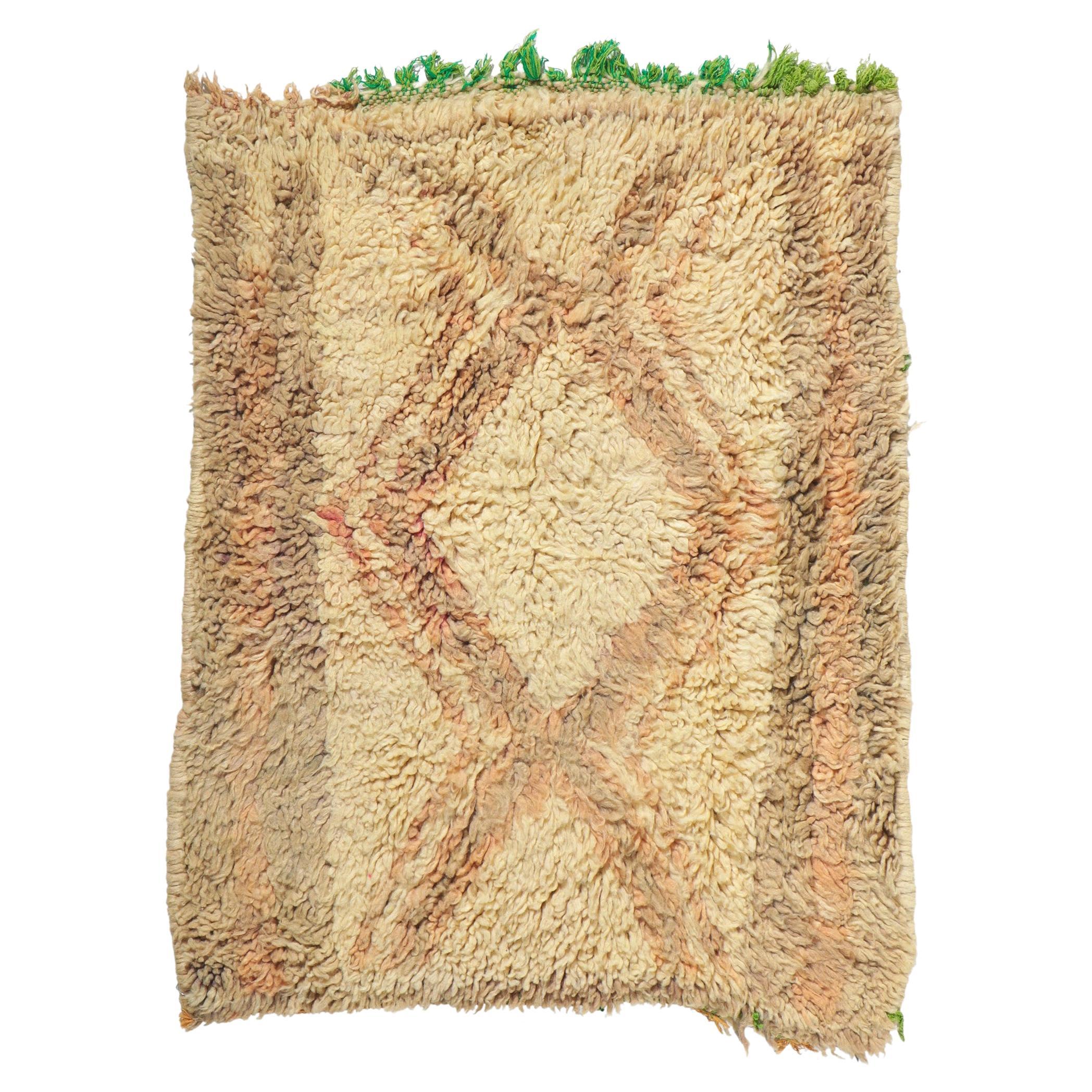 Vintage moroccan Berber rug For Sale at 1stDibs