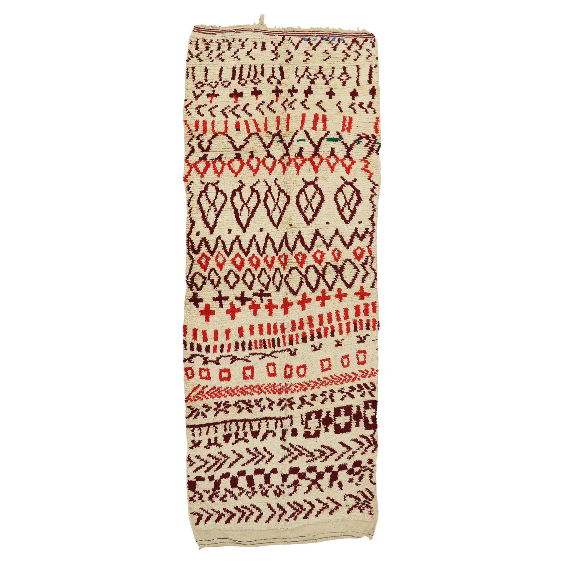 Vintage Berber Moroccan Azilal Rug with Modern Tribal Style For Sale at ...