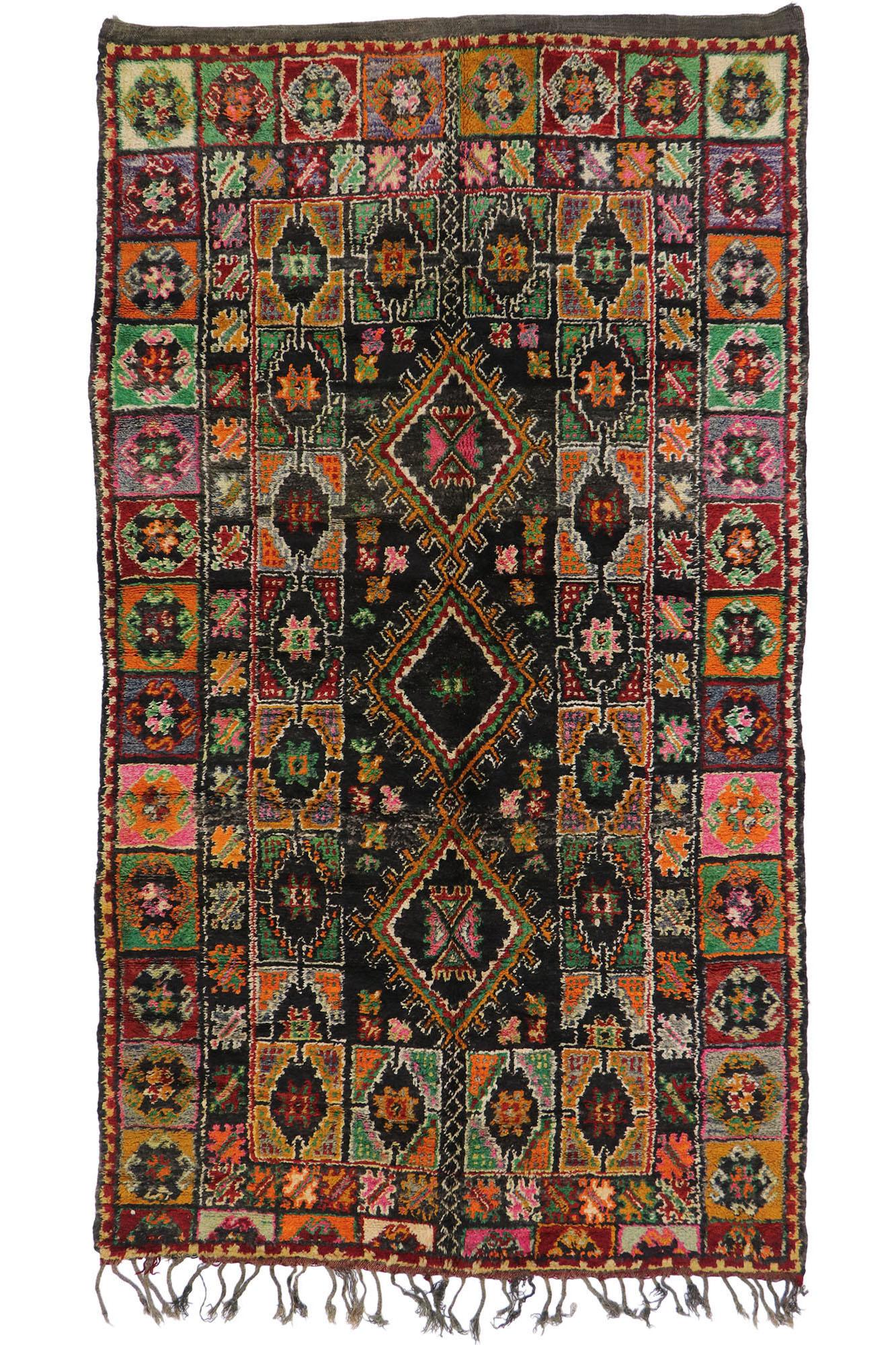 Colorful Moroccan Rug at 1stDibs
