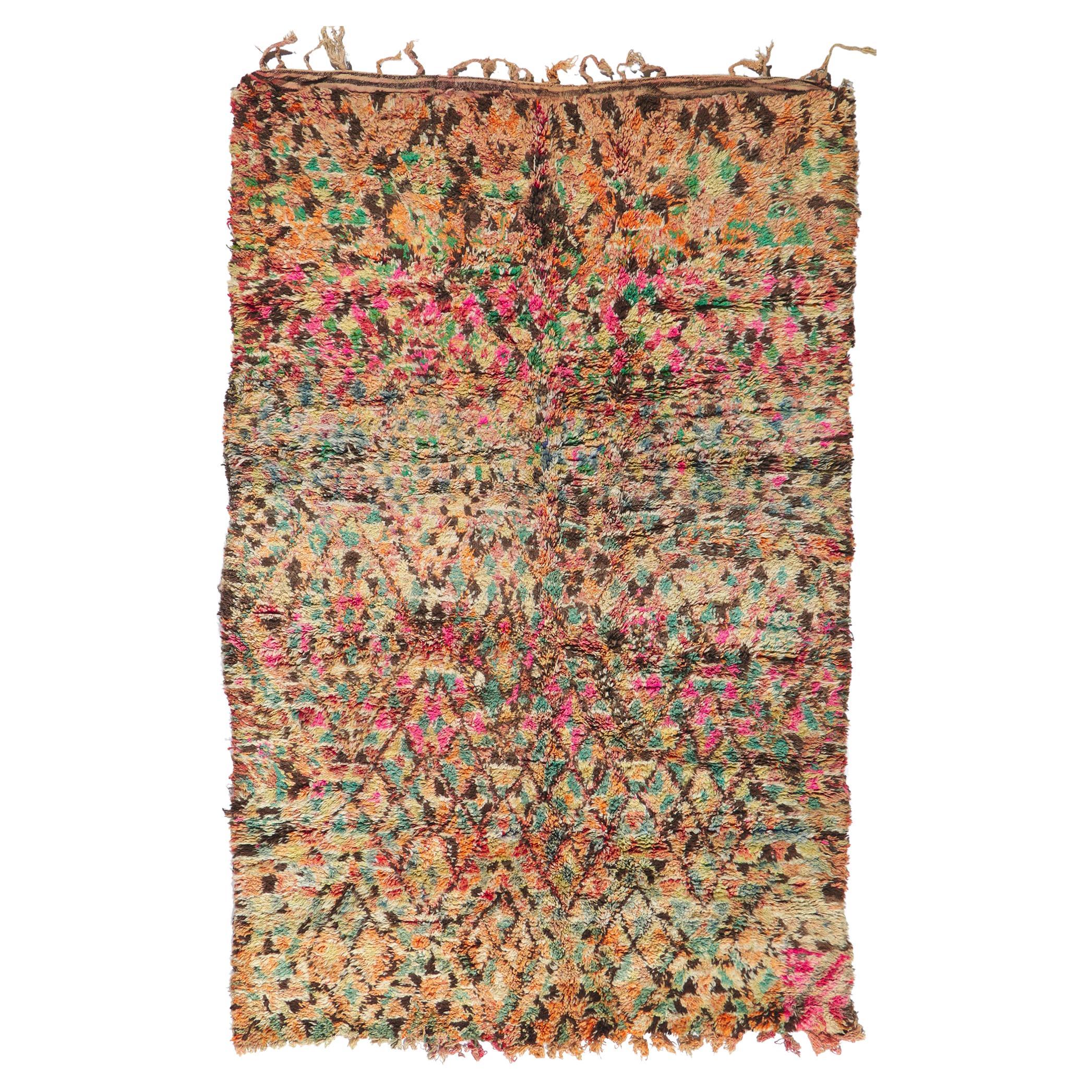 Moroccan Vintage Rug For Sale at 1stDibs