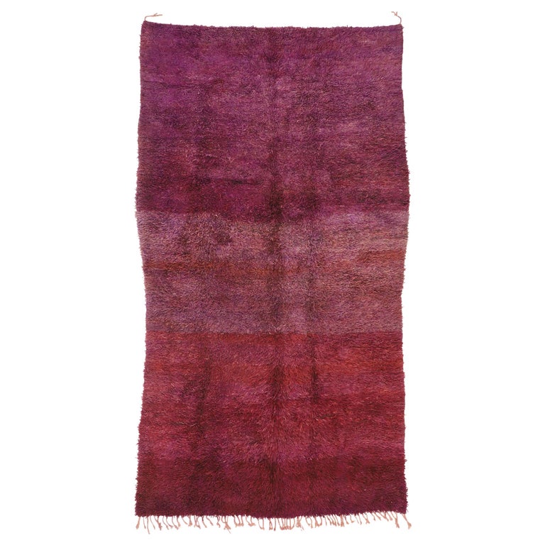 Tapis berbère marocain vintage avec cozy Hygge style bohème En vente ...