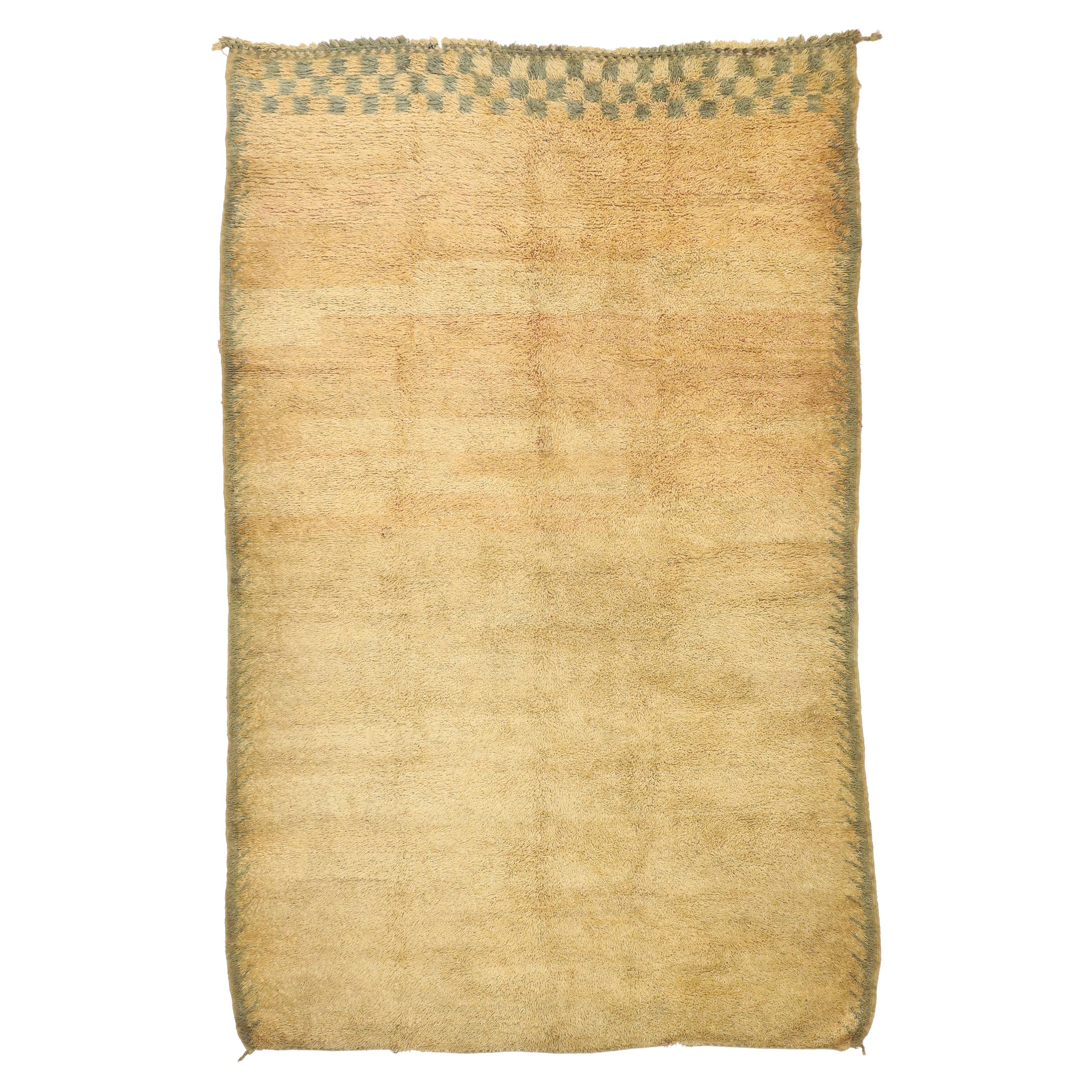 Vintage Berber Moroccan Rug with Cozy Hygge Vibes For Sale at 1stDibs ...