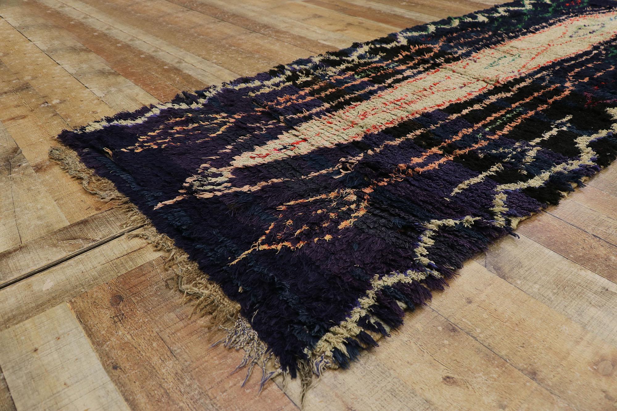 Vintage Berber Moroccan Runner at 1stDibs