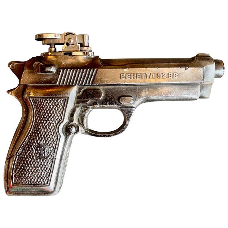 Vintage Beretta Handgun Lighter at 1stDibs