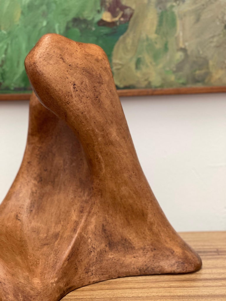 Vintage Biomorphic Clay Signed Sculpture by Washington Artist Ruth ...