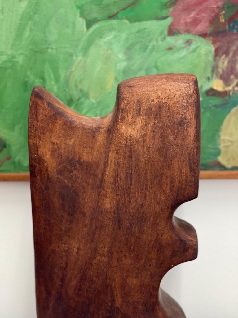 Vintage Biomorphic Clay Signed Sculpture by Washington Artist Ruth ...