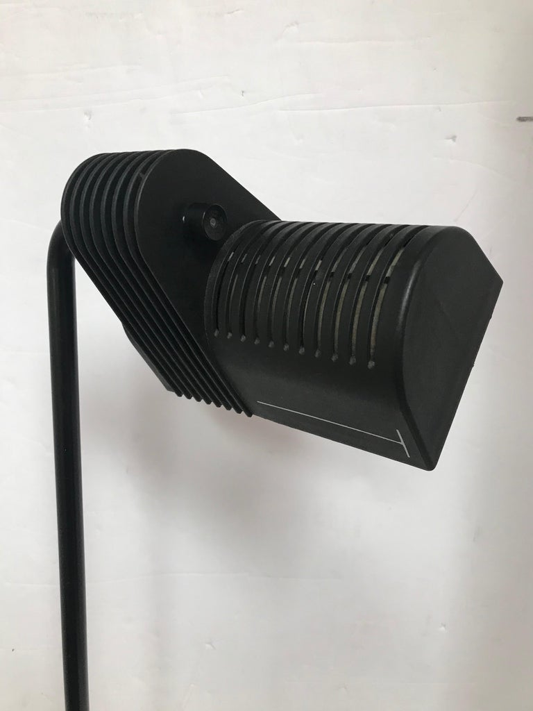 Vintage Black Industrial Table Lamp by Guillermo Capdevila Abate For ...