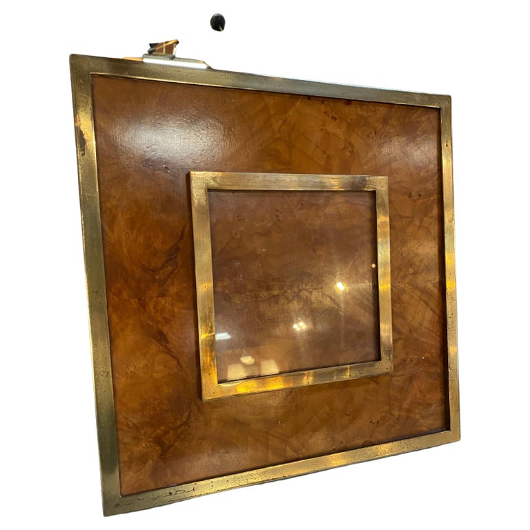 Vintage Black Italian Picture Frame 1980 For Sale at 1stDibs