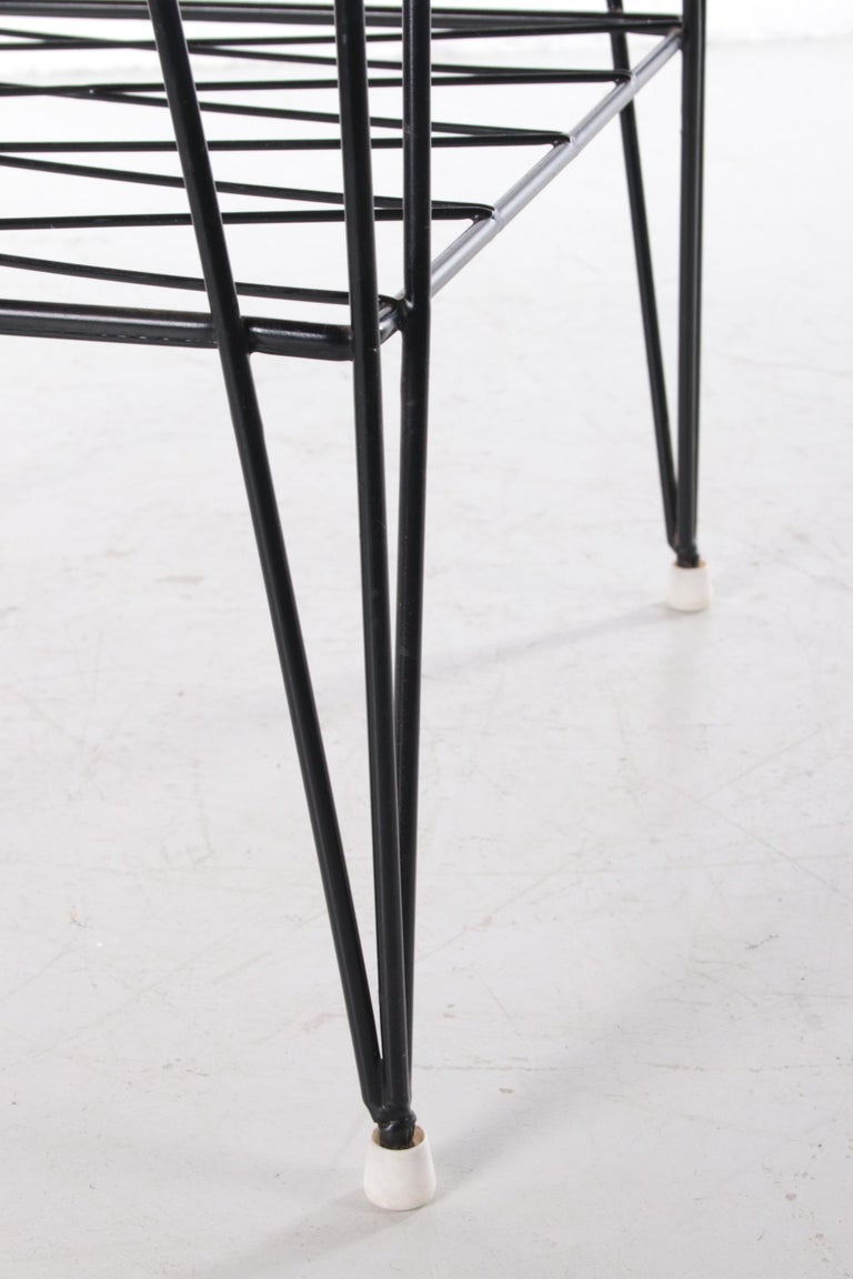 Vintage Black Metal String Coffee Table from Sweden, 1960 For Sale at ...