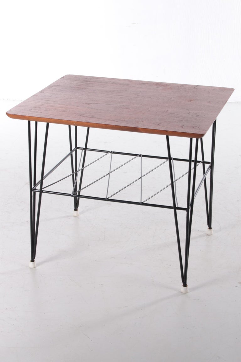 Vintage Black Metal String Coffee Table from Sweden, 1960 For Sale at ...