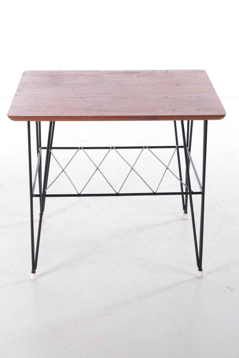 Vintage Black Metal String Coffee Table from Sweden, 1960 For Sale at ...