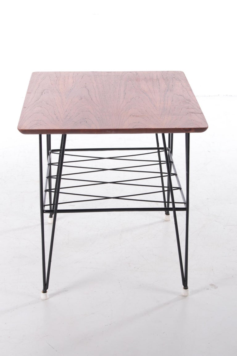 Vintage Black Metal String Coffee Table from Sweden, 1960 For Sale at ...