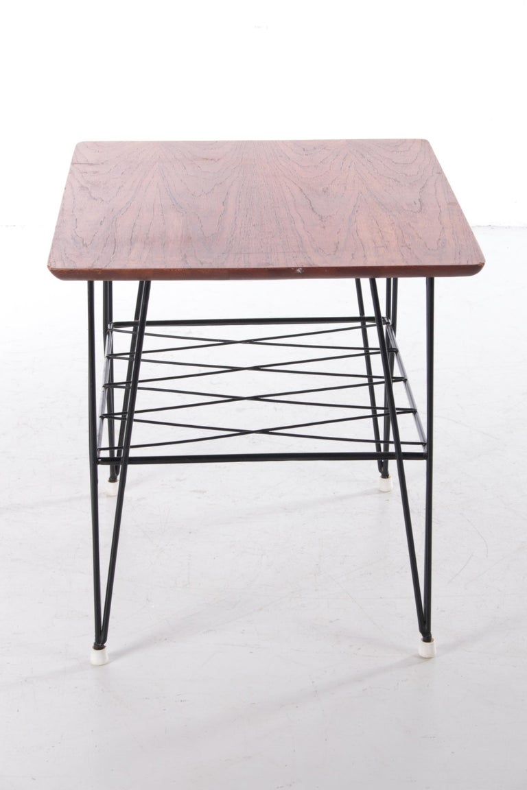 Vintage Black Metal String Coffee Table from Sweden, 1960 For Sale at ...