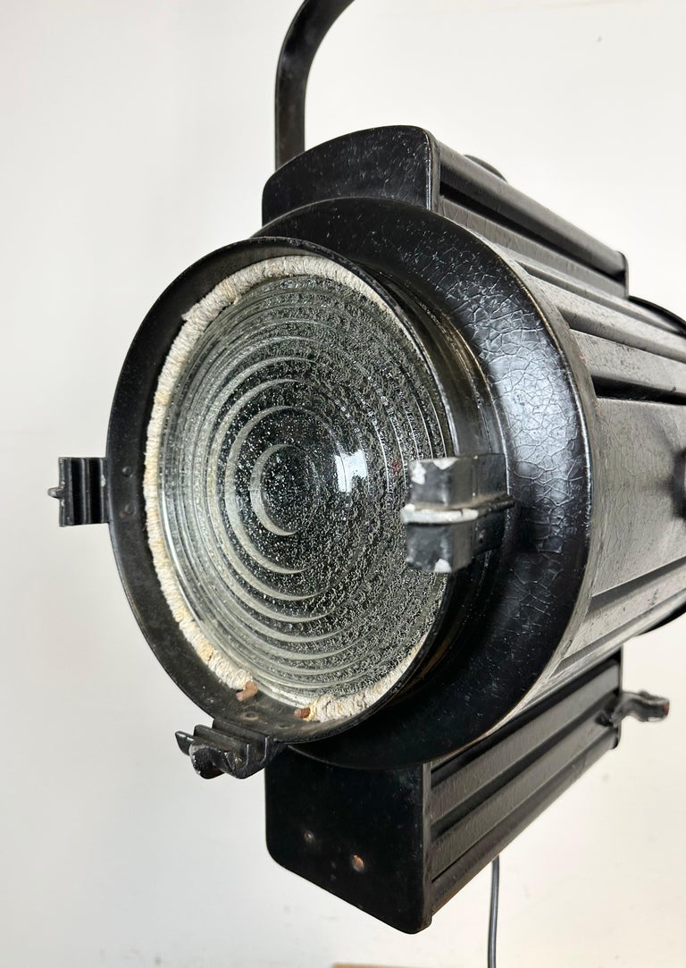 Vintage Black Theatre Spotlight, 1960s For Sale at 1stDibs