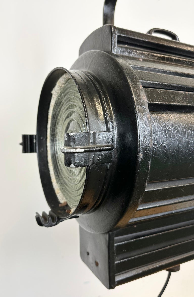 Vintage Black Theatre Spotlight, 1960s For Sale at 1stDibs