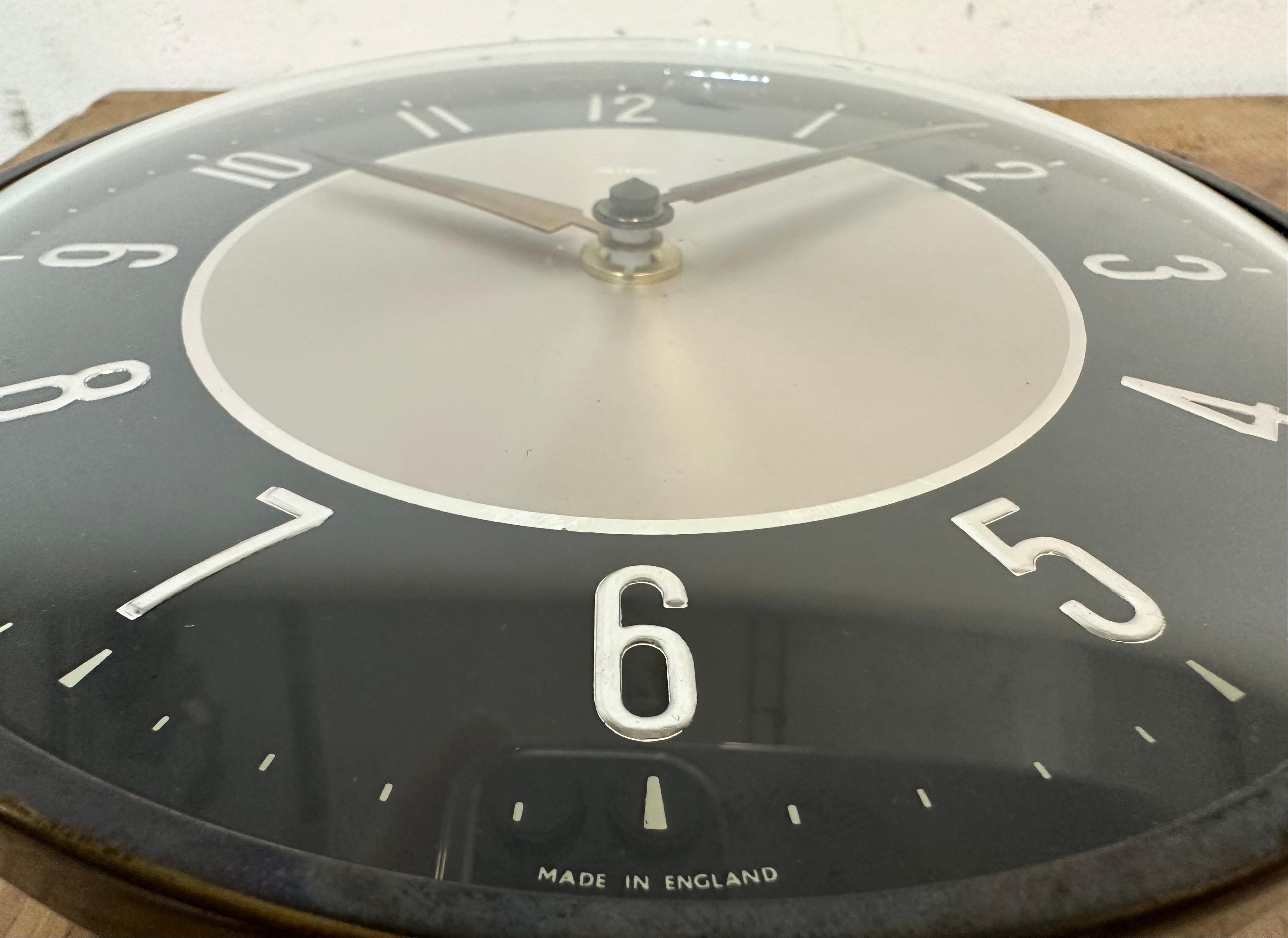 Vintage Black Wall Clock from Metamec, 1970s at 1stDibs | metamec ...