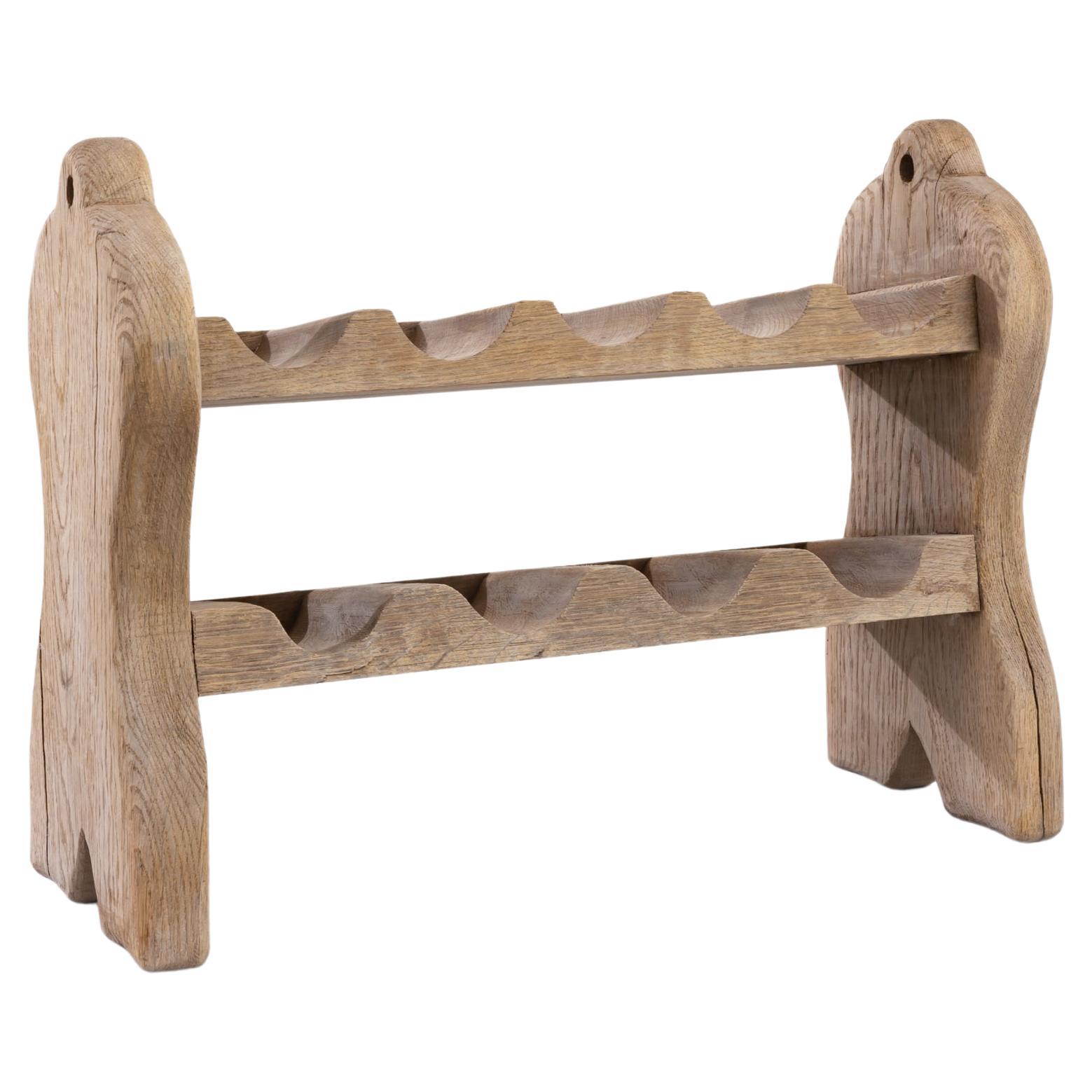 Vintage French Oak Champagne Rack Made in 1977 by Tailliet at 1stDibs ...