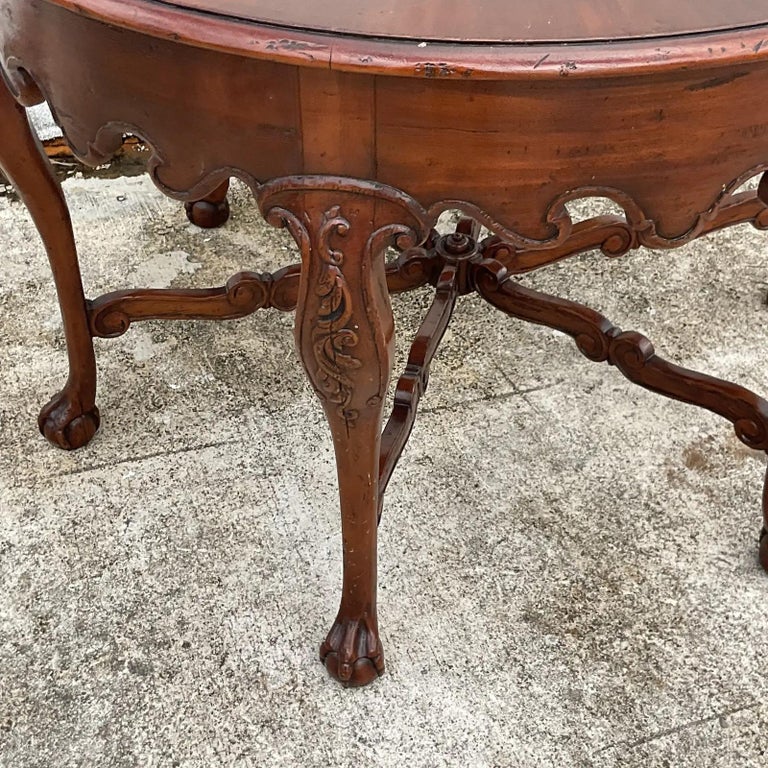 Vintage Boho Alfonso Marina Entry Table For Sale at 1stDibs