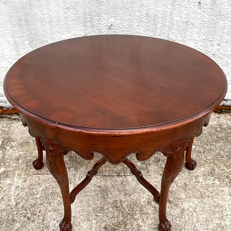 Vintage Boho Alfonso Marina Entry Table For Sale at 1stDibs