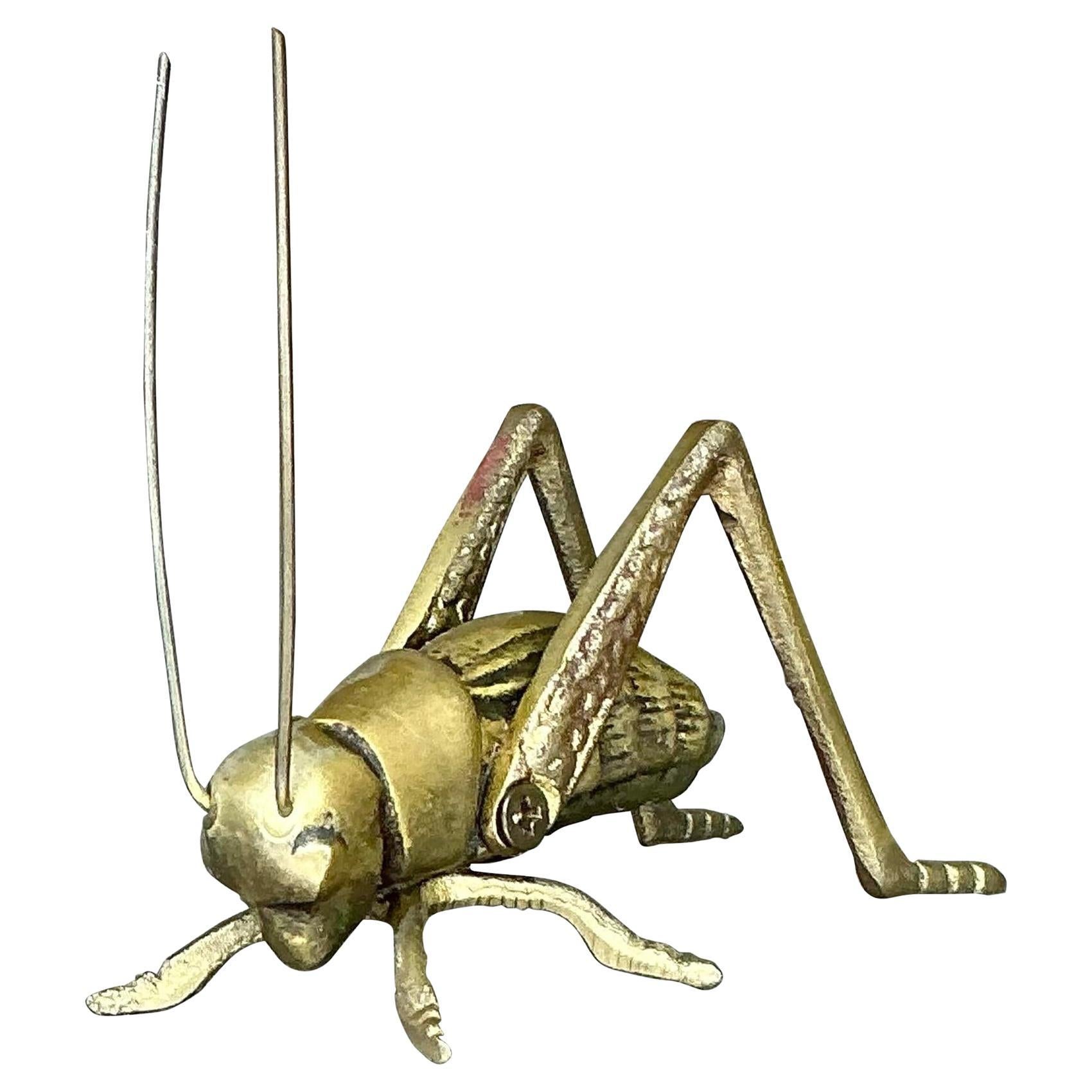 Vintage Boho Brass Cranes For Sale at 1stDibs