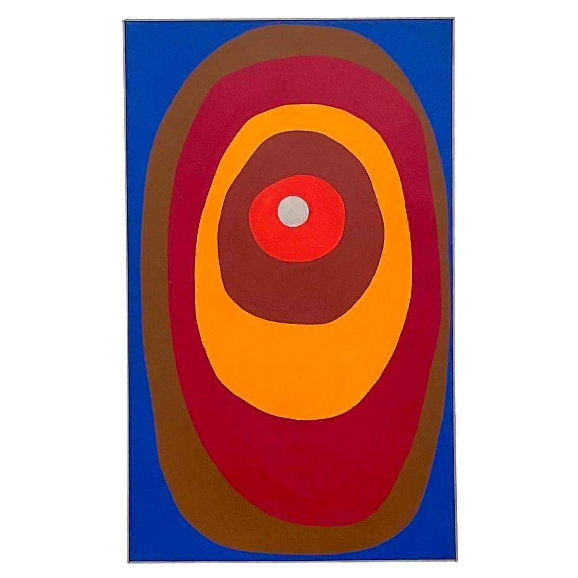 Two Signed Trudy Gordon Color Field Paints, Original Works For Sale at ...